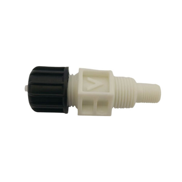 VALVULA DE INJEÇÃO PARA BOMBA DOSADORA 1/2″ 4X6MM PVDF+FP+PTFE – Riberflow